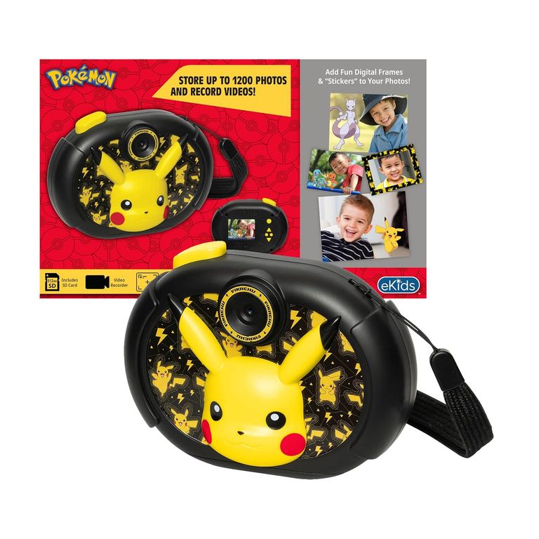 POKEMON CAMARA DIGITAL PIKACHU EKIDS POKEMON | falabella.com