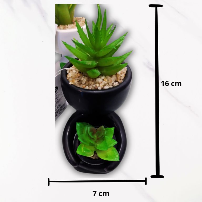 Macetero humanoide de ceramica kawai | Sodimac Perú