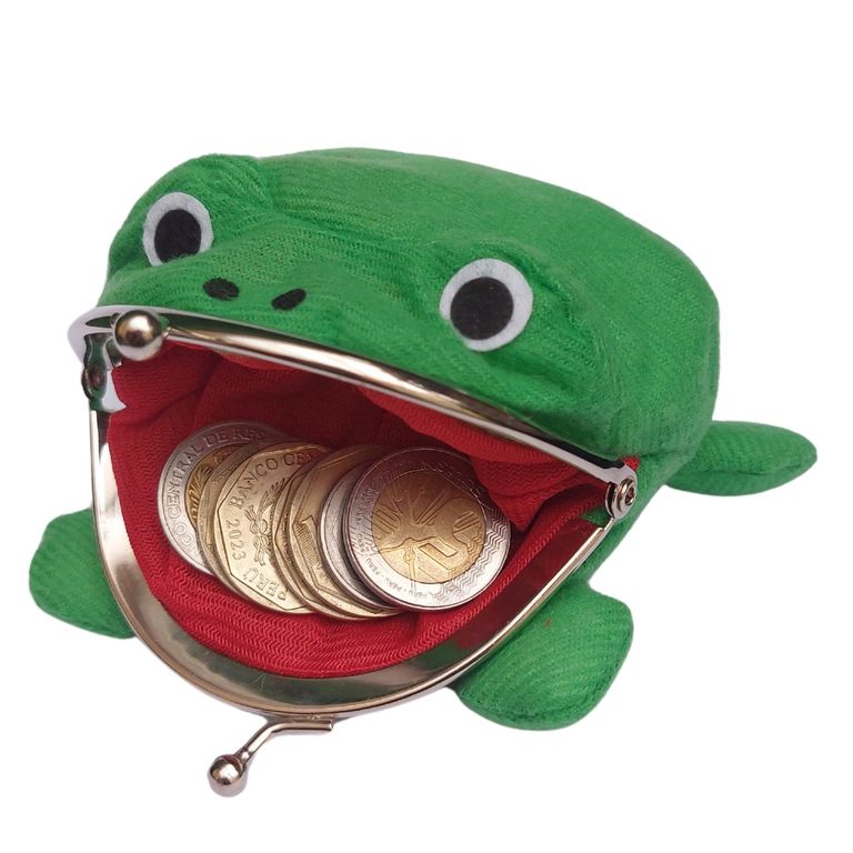 Monedero de Felpa en forma de Sapo del Anime de Naruto GENERICO ...
