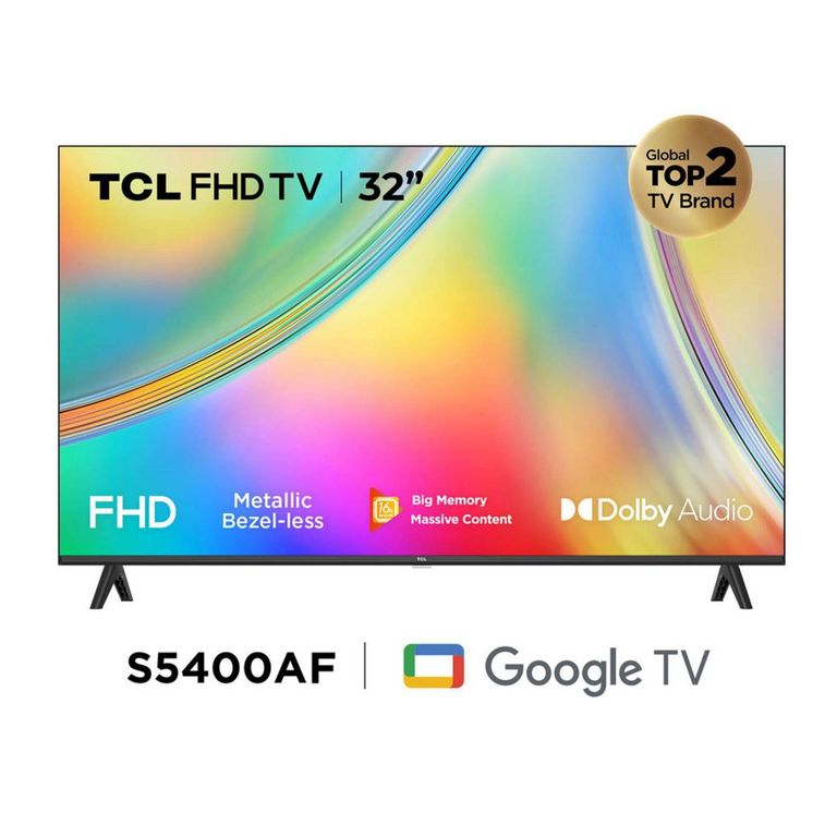 Televisor TCL 32 FHD Google TV 32S5400AF TCL | falabella.com