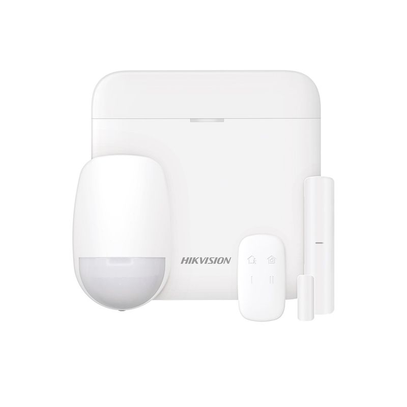 KIT DE ALARMA INALAMBRICA HIKVISION DS-PWA64-Kit-WB 64 ZONAS WIFI-GPRS ...