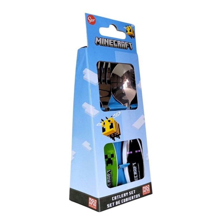 Set Cubiertos Metal Niño Minecraft MINECRAFT | falabella.com