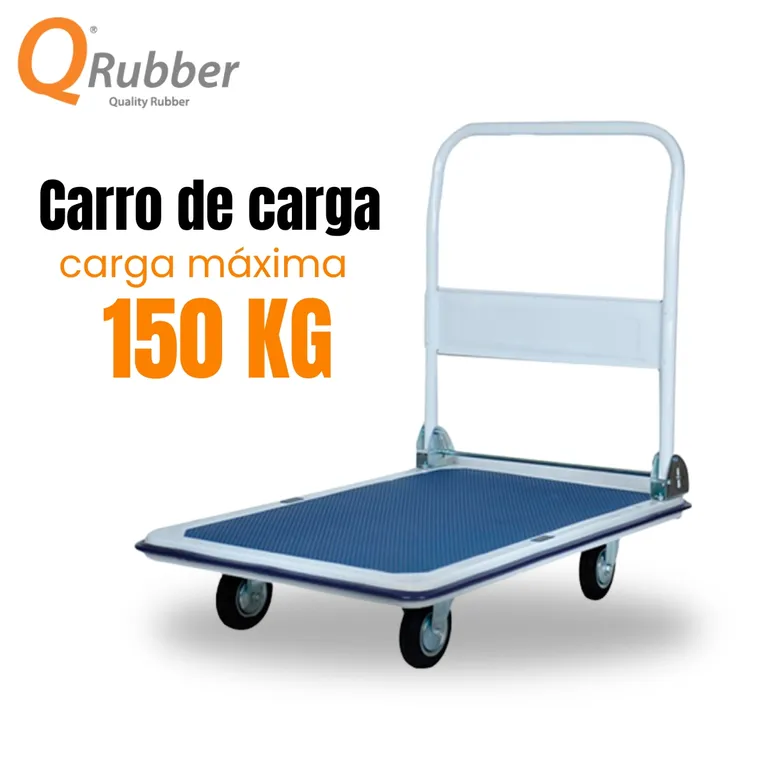 Carro de carga plegable 150 kg QRubber QRUBBER | falabella.com