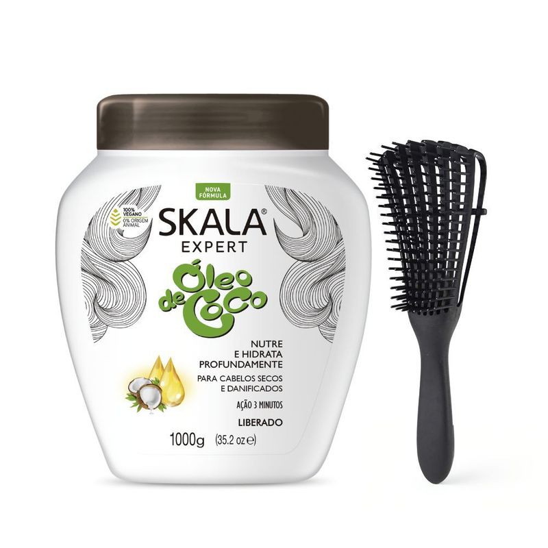 Crema Tratamiento Capilar Óleo de Coco Skala Expert 1000g SKALA ...