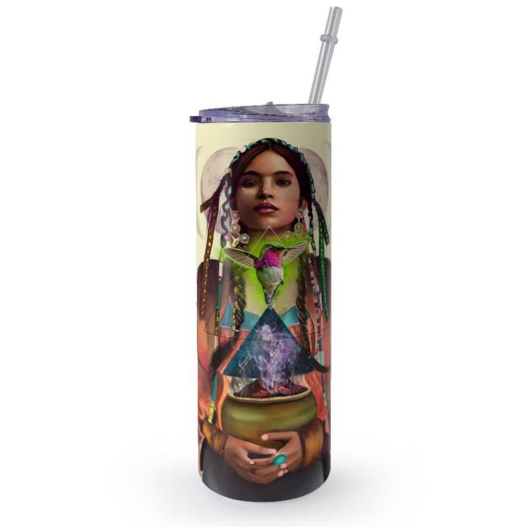Vaso Tomatodo Tumbler Mug Acero 750ml - Curandera KUSTOMIT | Falabella Perú