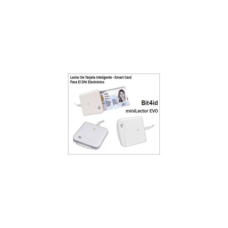 Lector de Tarjeta Inteligente para DNI Electrónico Bit4id EVO ...