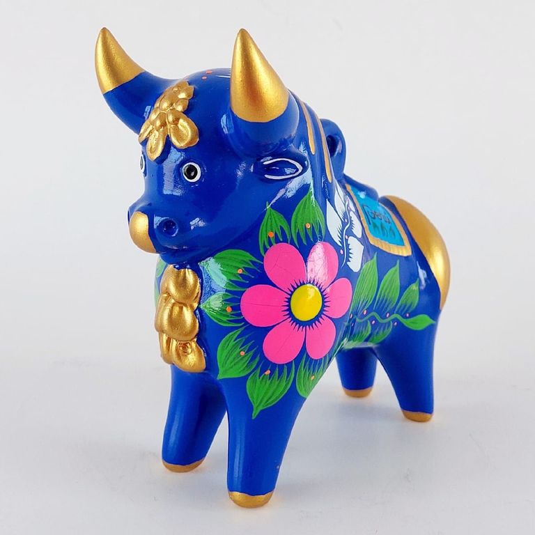 Torito de Pucará azul | Sodimac Perú