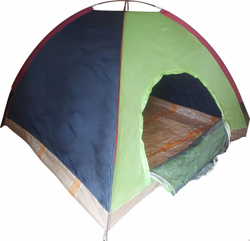 Carpa para Acampar o Camping tipo IGLU para 4 personas-Verde GENERICO ...