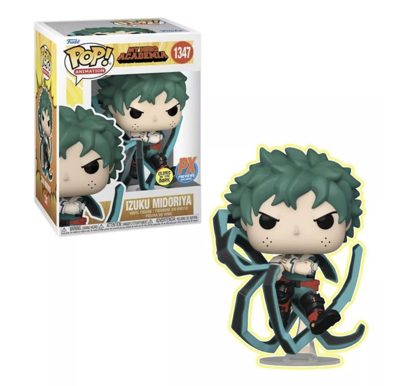 Izuku Midoriya Funko Pop 1347 Glow PX My Hero Academia FUNKO ...