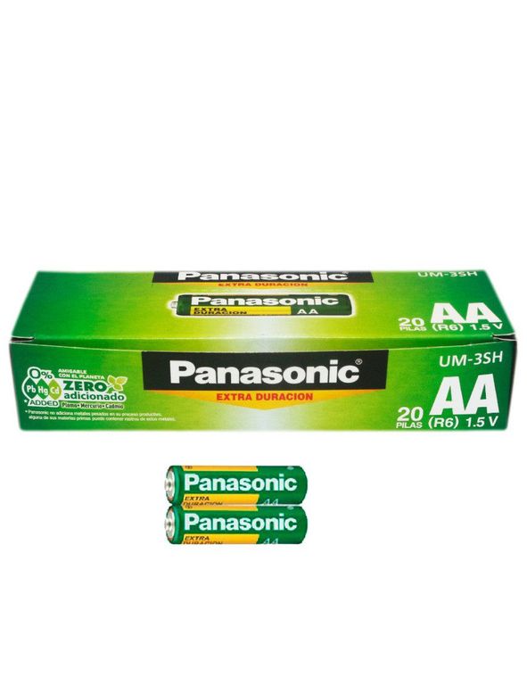 PILAS PANASONIC AA X 20 UNIDADES GENERICO | falabella.com