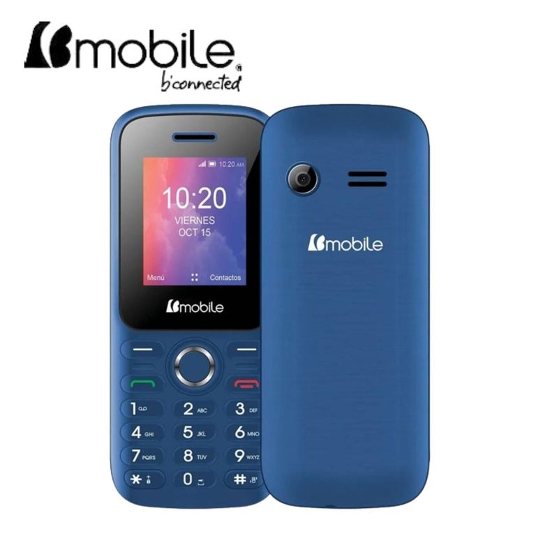 CELULAR BASICO BMOBILE W41 4G DUAL SIM - AZUL BMOBILE | falabella.com