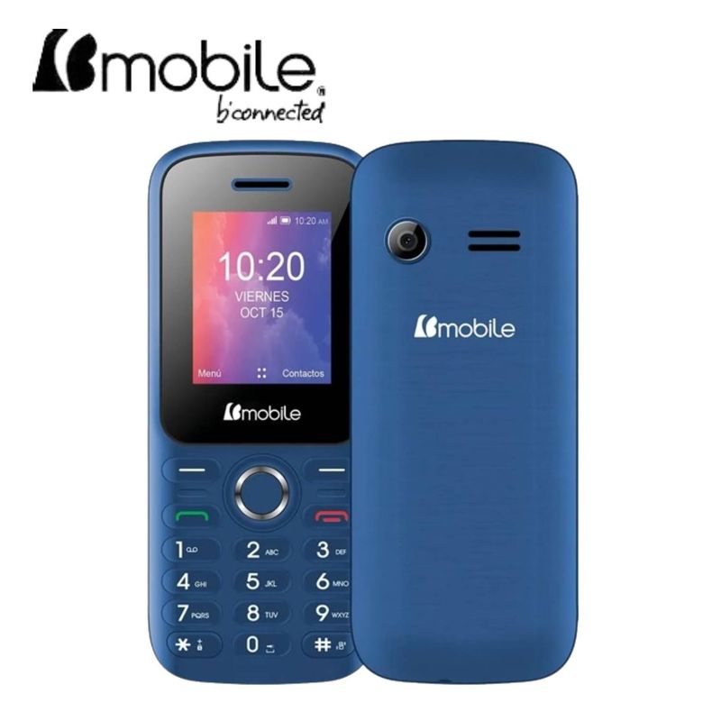 TELEFONO MOVIL BMOBILE W41 4G DUAL SIM - RADIO FM - COLOR AZUL BMOBILE | falabella.com