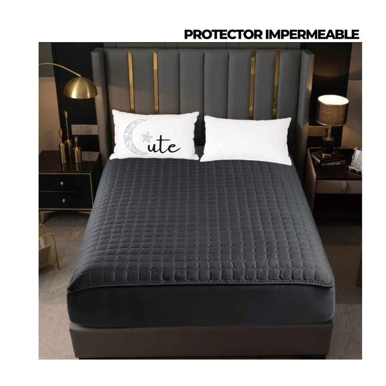 FORRO DE COLCHÓN IMPERMEABLE DE 2 PLAZAS CUTE | falabella.com