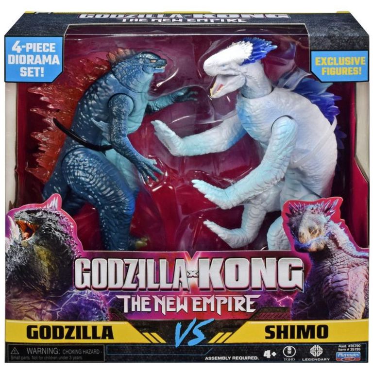 Figura Coleccionable Godzilla Vs Shimo Pack X2 PLAYMATES TOYS ...