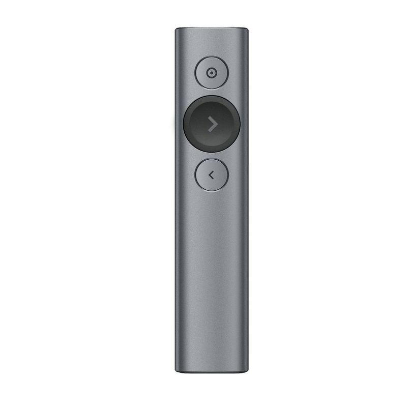 Logitech - Presentador Spotlight Wireless Bluetooth - Gris LOGITECH ...