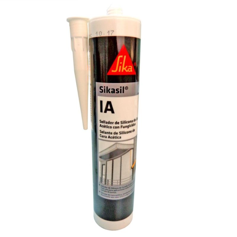 Masilla de silicona acética Sikasil IA blanco x 300ml SIKA | falabella.com