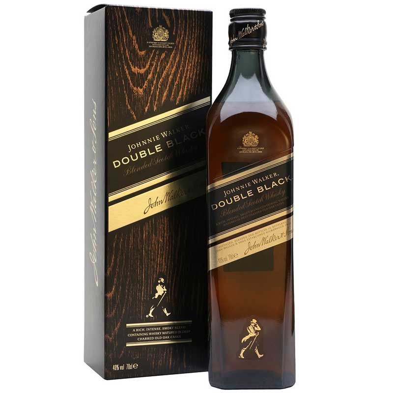 Whisky JOHNNIE WALKER Double Black Label Botella 750ml JOHNNIE WALKER ...
