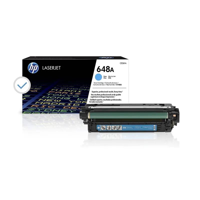 TONER HP 648A CÓDIGO CE261A CYAN 11000 Pág HP | falabella.com