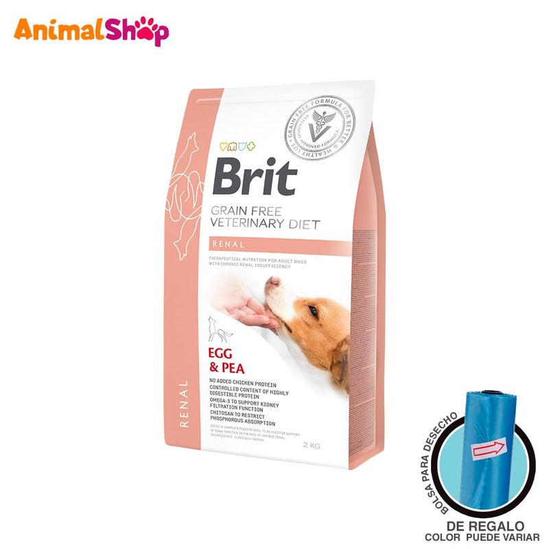 Alimento Para Perro Brit Grain Free Renal Egg 2Kg BRIT CARE | falabella.com