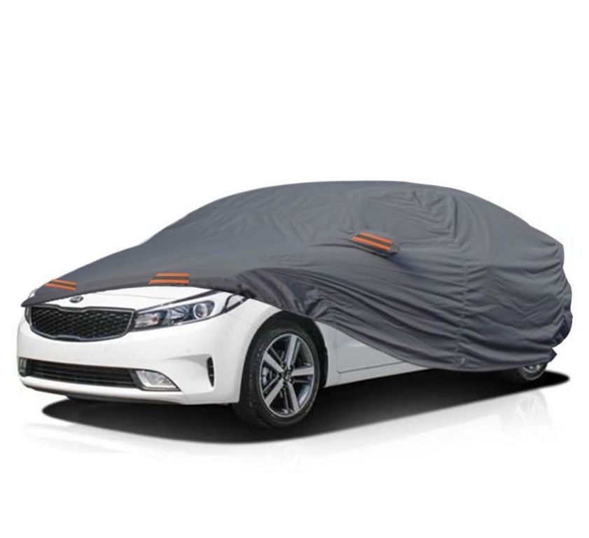 COBERTOR IMPERMEABLE AUTO KIA SOLUTO - GRIS SMART COVER | Falabella Perú