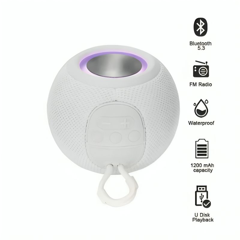 Parlante con Bluetooth Tipo Amazon Alexa Altavoz Inalámbrico Portátil ...
