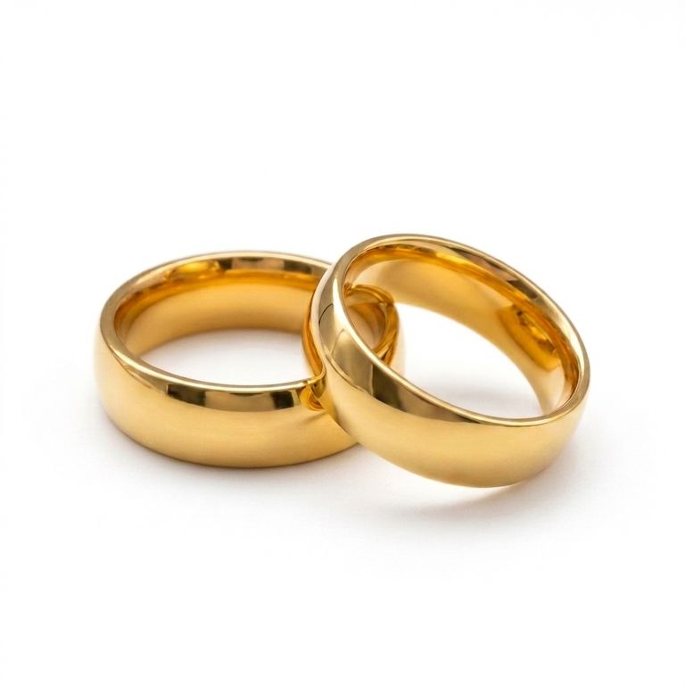 Aros de Matrimonio Unisex para Pareja - Joyas Lucyana LUCYANA JOYAS Y ...