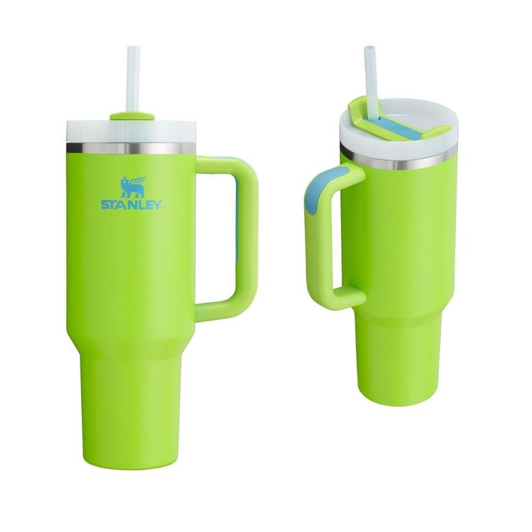 Stanley Quencher H2O FlowState Tumbler 40 oz en Bright Lime STANLEY ...