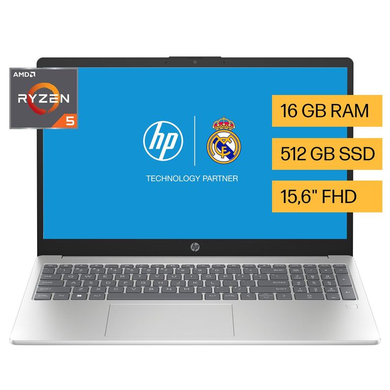 Laptop HP 15-fc0070la AMD Ryzen 5-7520U RAM 16GB 512GB SSD HP ...