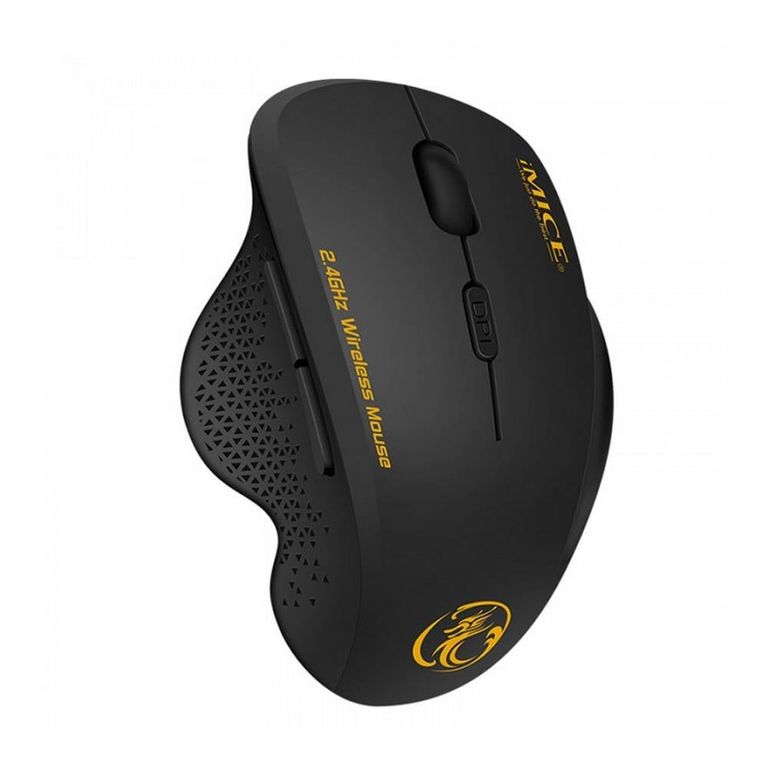 Mouse imice ergonómico usb inalámbrico 6 botones g6 | Sodimac Perú