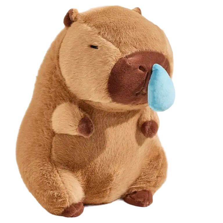PELUCHE CAPIBARA ENFERMO MOQUITO RETRACTIBLE 33CM GENERICO | falabella.com