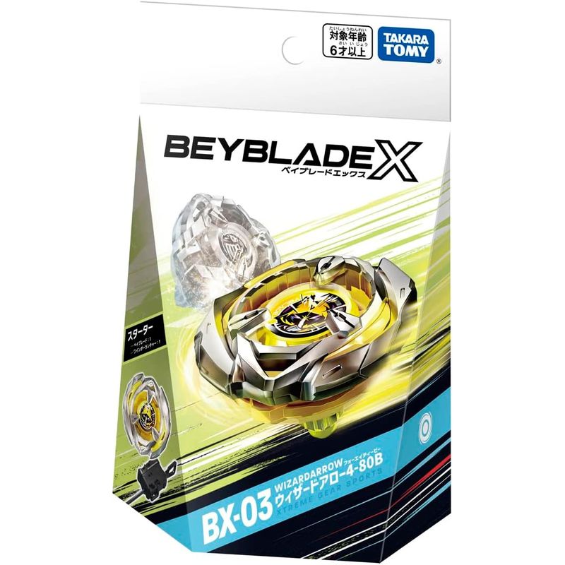 Takara Tomy Beyblade X BX-03 Starter Wizard Arrow 4-80B TAKARA TOMY | falabella.com