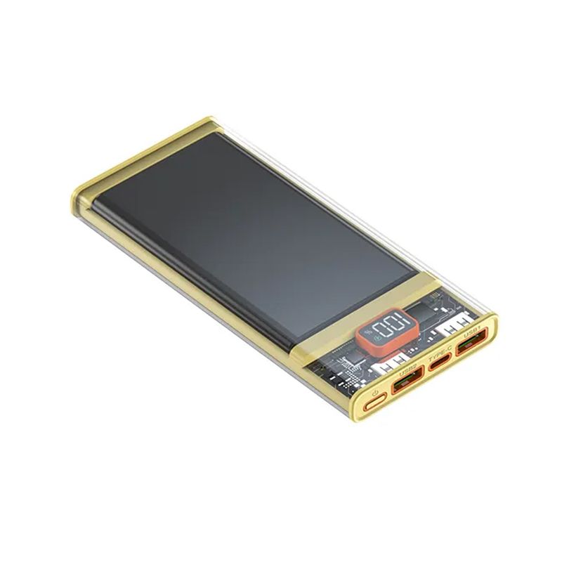 Power Bank 10000mAh 225W y PD20W transparente carga rapida IMPORTADO MC ...