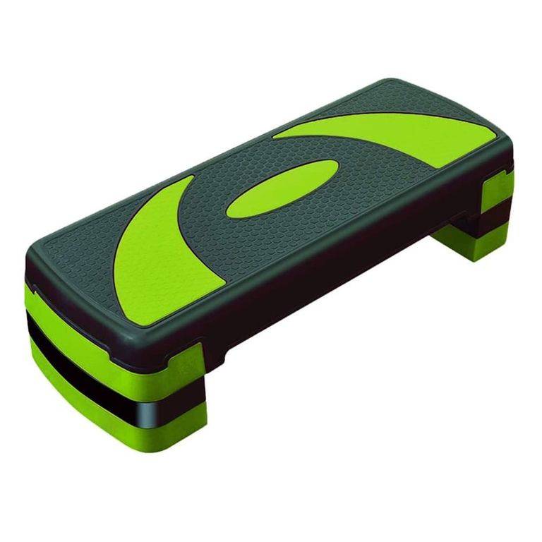 Step deportivo Aerobicos Grande Regulable 3 Niveles Verde GENERICO ...