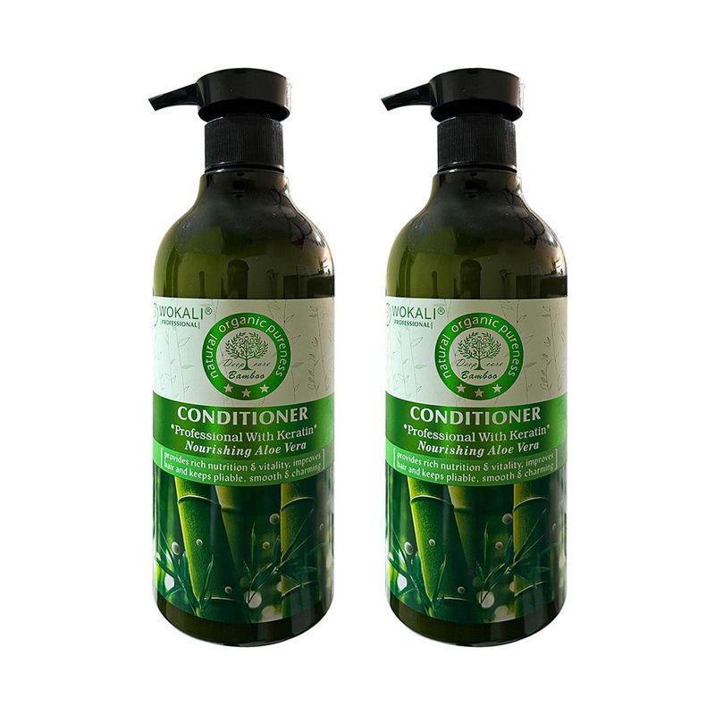 Acondicionador De Bamboo Wokali 550ml 2 Unidades WOKALI | falabella.com