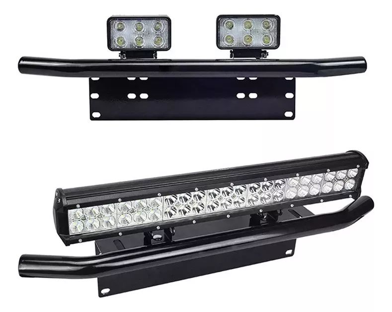 Base Soporte Porta Faros Barra Led Portaplacas Universal GENERICO ...