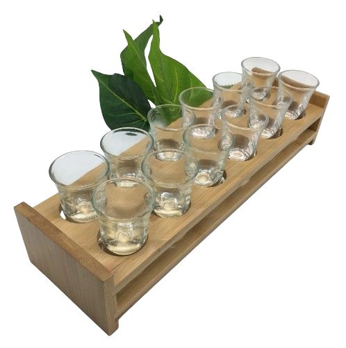 Set de 12 copitas con base de madera GENERICO | falabella.com