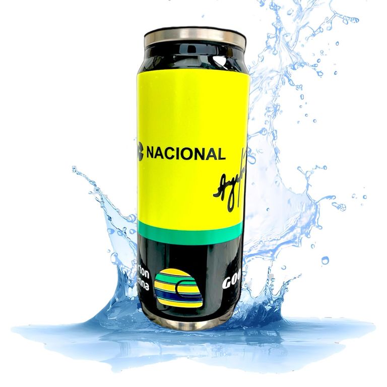 Tomatodo Ayrton Senna Formula 1 F1 Shell Honda Lata 500ml GENERICO ...