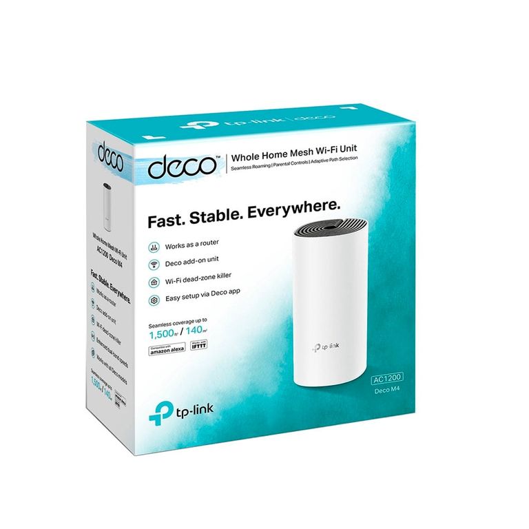 deco m4 1pack wifi mesh dual banda AC1200 tp-link | Sodimac Perú