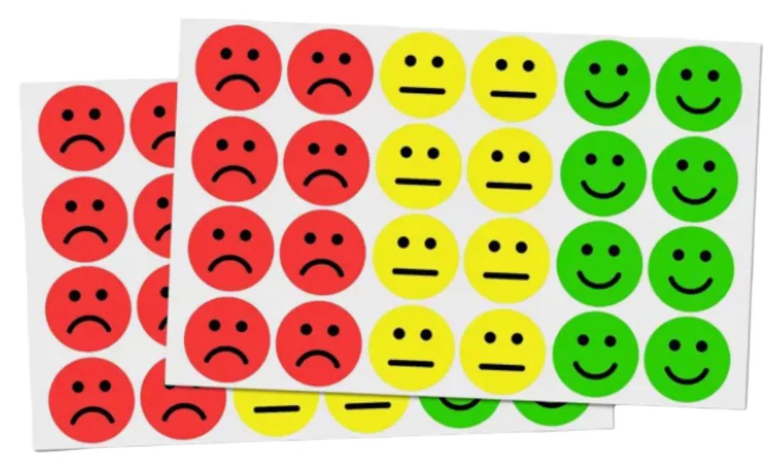 Pack x 10 láminas de Stickers Caritas Expresiones GENERICO | falabella.com