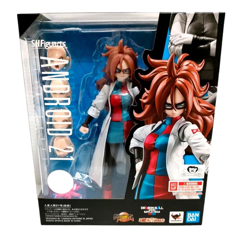 Dragon Ball Z Androide SH Figuarts Android 21 Lab Coat BANDAI ...
