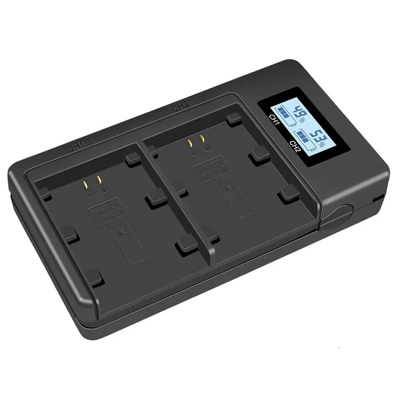 Cargador NP-FZ100 Doble con Pantalla GENERICO | falabella.com