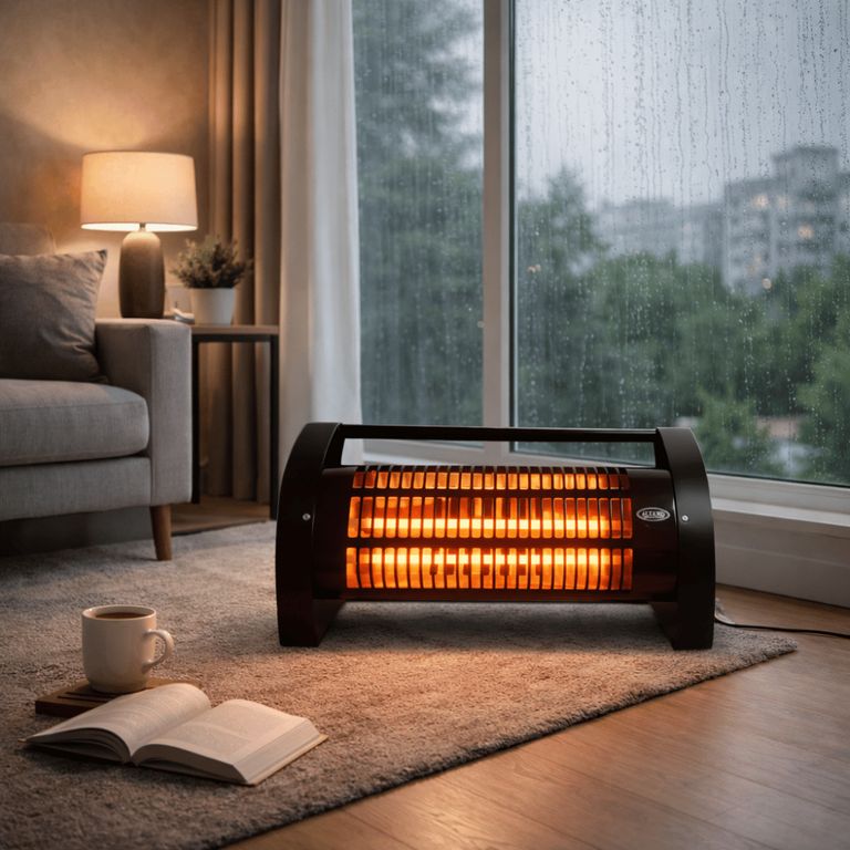 Calefactor Eléctrico ALFANO hasta 1200w de Potencia Mesa y Piso ...
