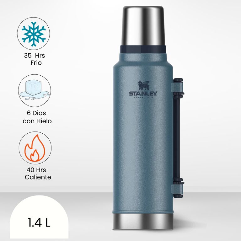 Termo de Bebida Stanley Classic Azul Lake 1.4l STANLEY | falabella.com
