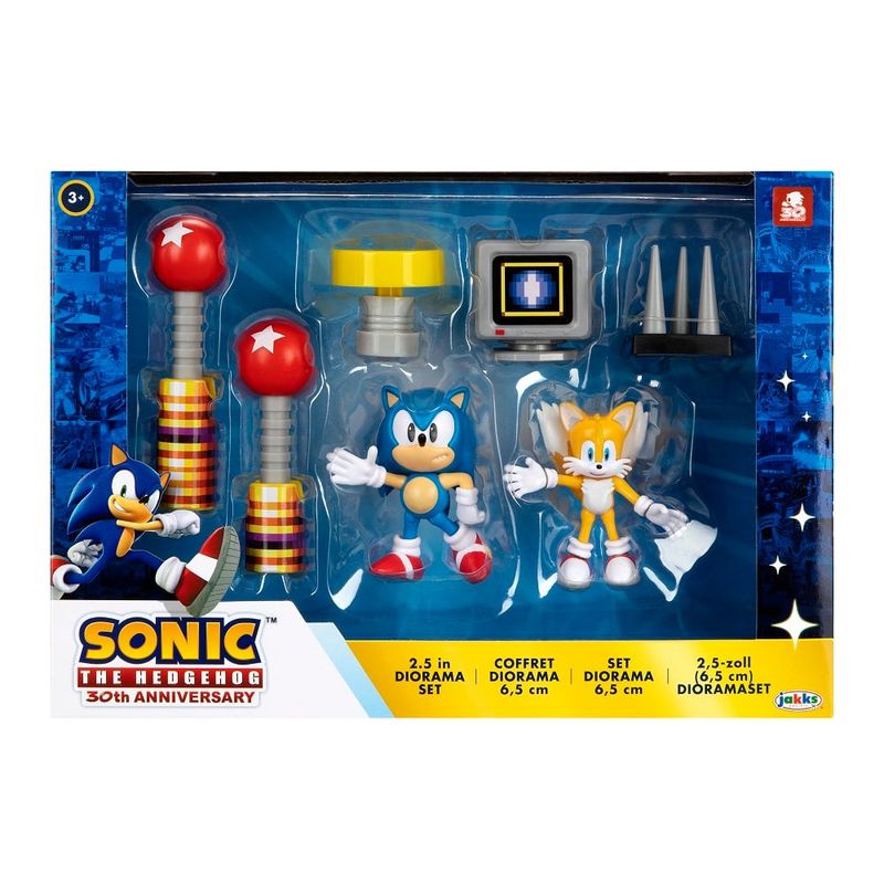 Sonic Hedgehog - Diorama Electrico Con Sonic y Colitas SONIC ...