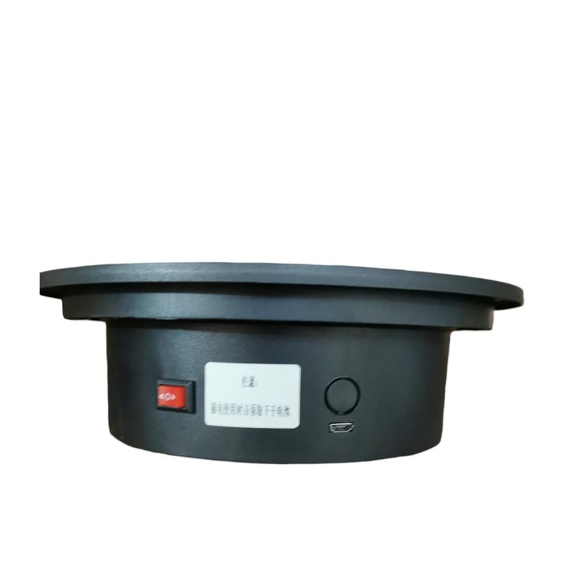 BASE GIRATORIA EXTRA GRANDE 30 CM NEGRO SOPORTA 15 KILOS GENERICO ...