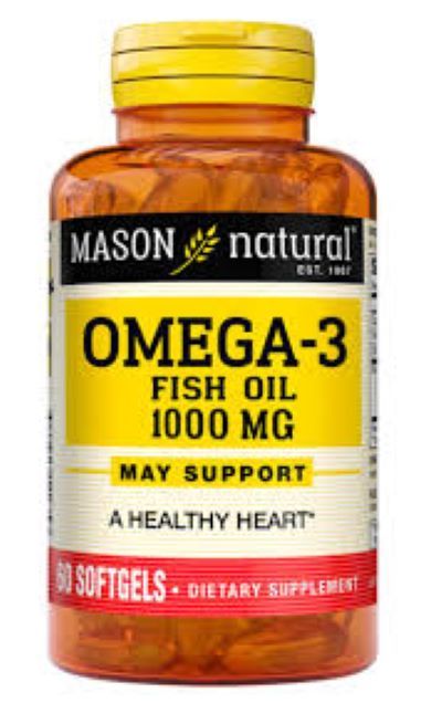 MASON OMEGA-3 FISH OIL 1000 MG (60 SOFTG) Mason Natural | Falabella Perú