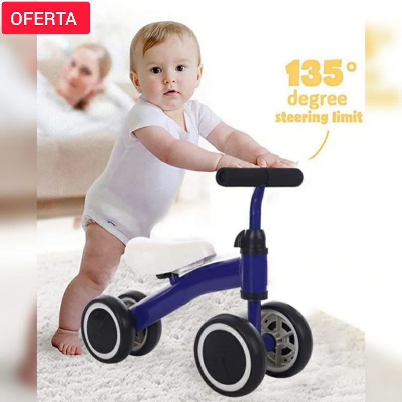 BICICLETA TRICICLO BUGUI DE EQUILIBRIO AZUL GENERICO | falabella.com