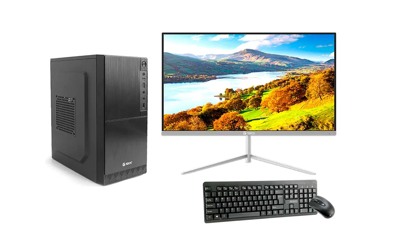 Computadora Core i3 de 34ghz Monitor 22 FullHD 4GB SSD 512GB | Sodimac Perú