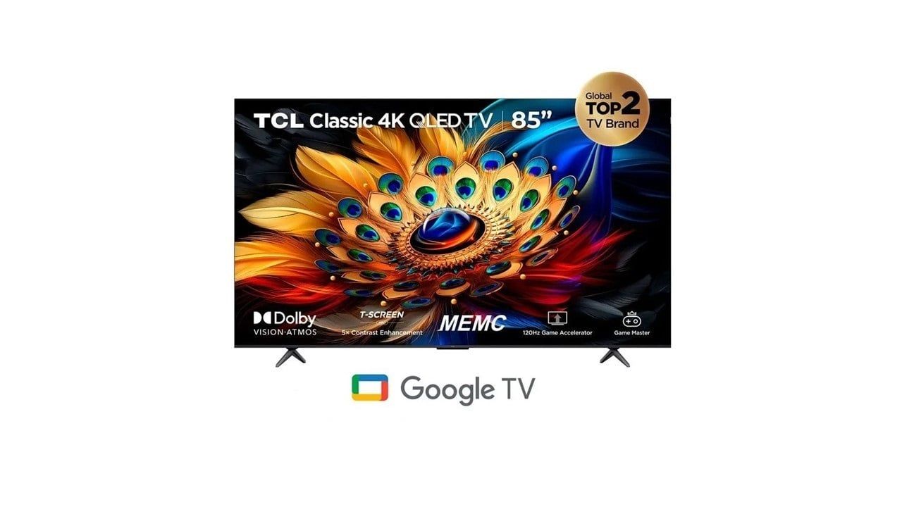Televisor TCL QLED 85" Smart TV Ultra HD 4K Año 2024 85C655 TCL | falabella.com