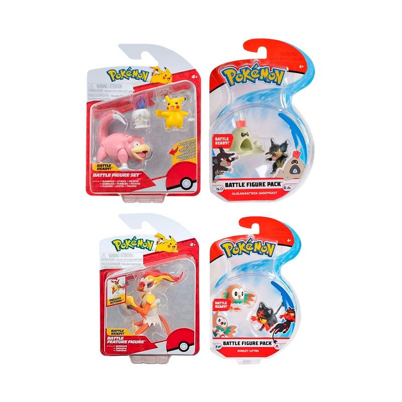 Pokemon Jazwares Figuras Mega Pack Infernape POKEMON | falabella.com